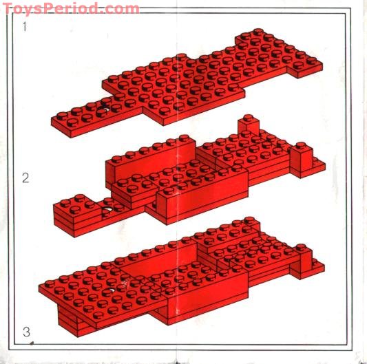 LEGO 336 Fire Engine Instructions and Parts List