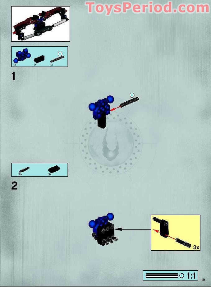 LEGO 10204 Vezon and Kardas Instructions and Parts List
