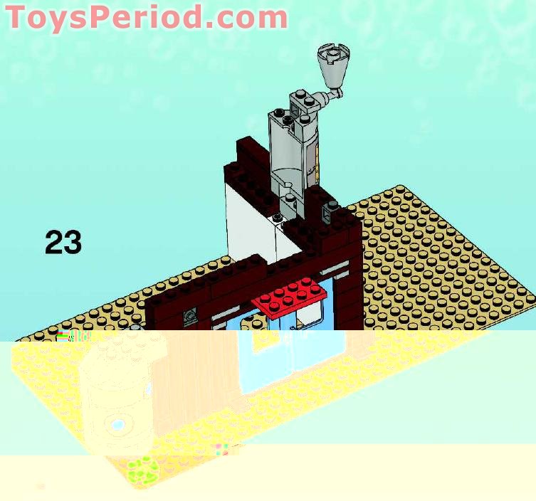 LEGO 3832 The Emergency Room Instructions and Parts List