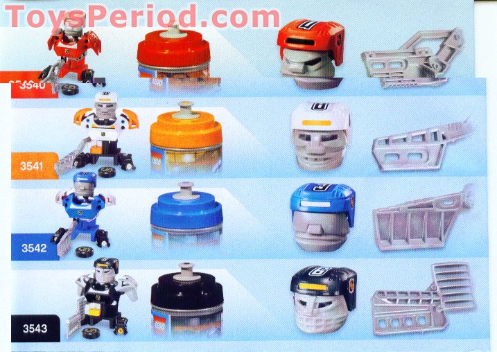 LEGO 3540 Puck Passer Instructions and Parts List