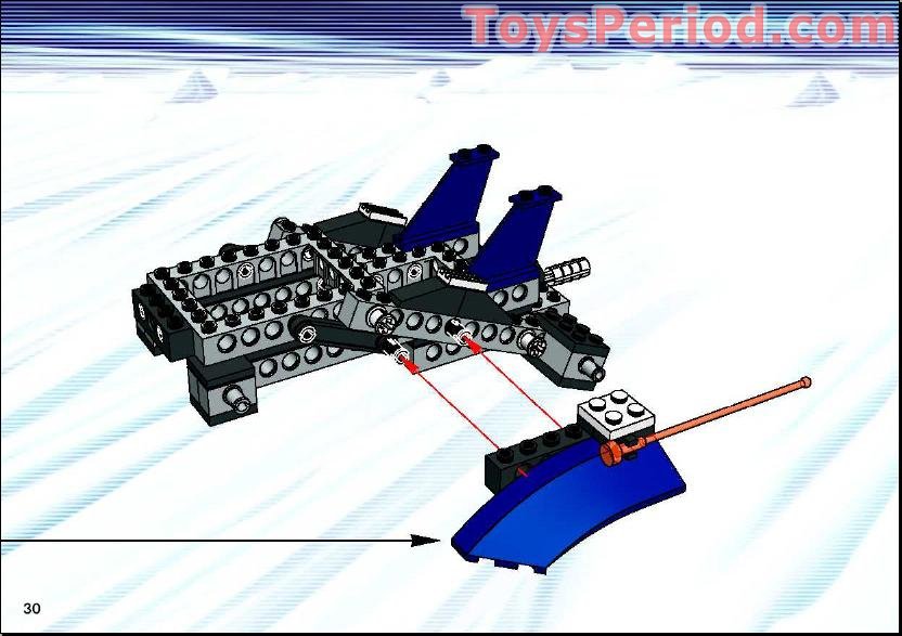 LEGO 4744 Tundra Tracker Instructions and Parts List