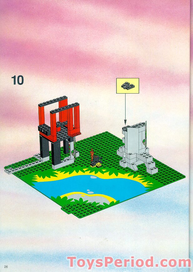LEGO 6278 Enchanted Island Instructions and Parts List