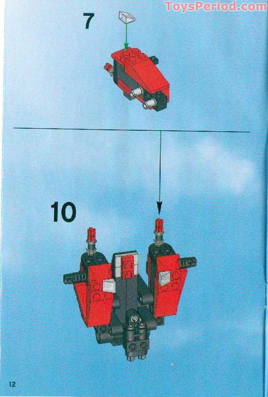 LEGO 7701 Grand Titan Instructions and Parts List