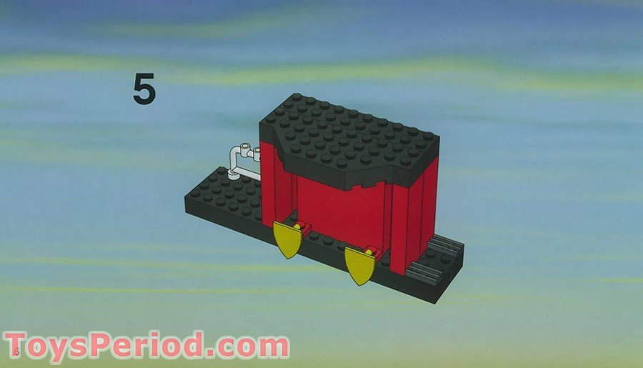 LEGO 7240 Fire Station Instructions and Parts List