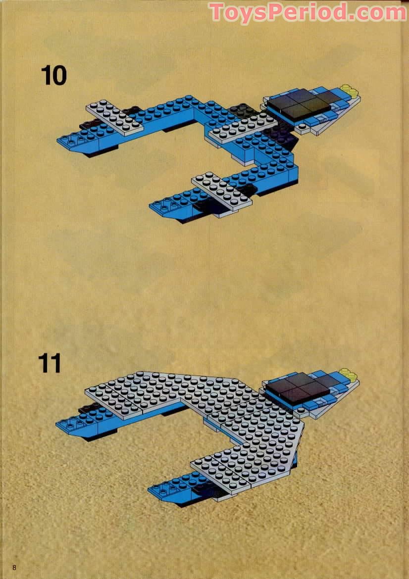 LEGO 1789 Star Hawk II Instructions and Parts List