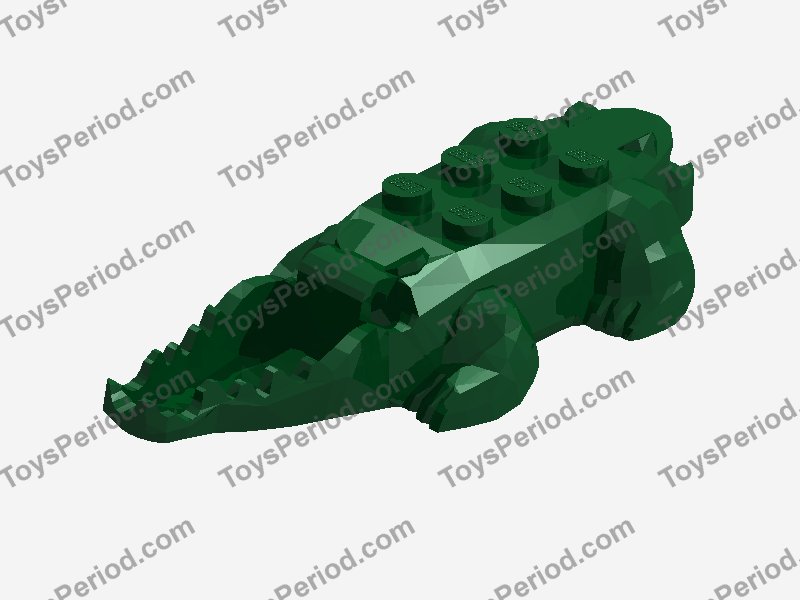 LEGO Sets with Part 18904 Alligator / Crocodile Body with 10 Lower Teeth