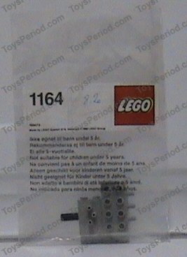 LEGO 1164 Technic Pneumatic 2 Way Valve and Nonreturn Valve Set Parts List