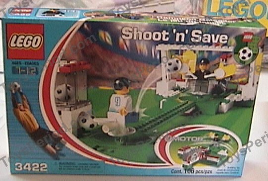 LEGO 3422-1 Shoot 'n' Save (Non-Promo) Instructions and Parts List