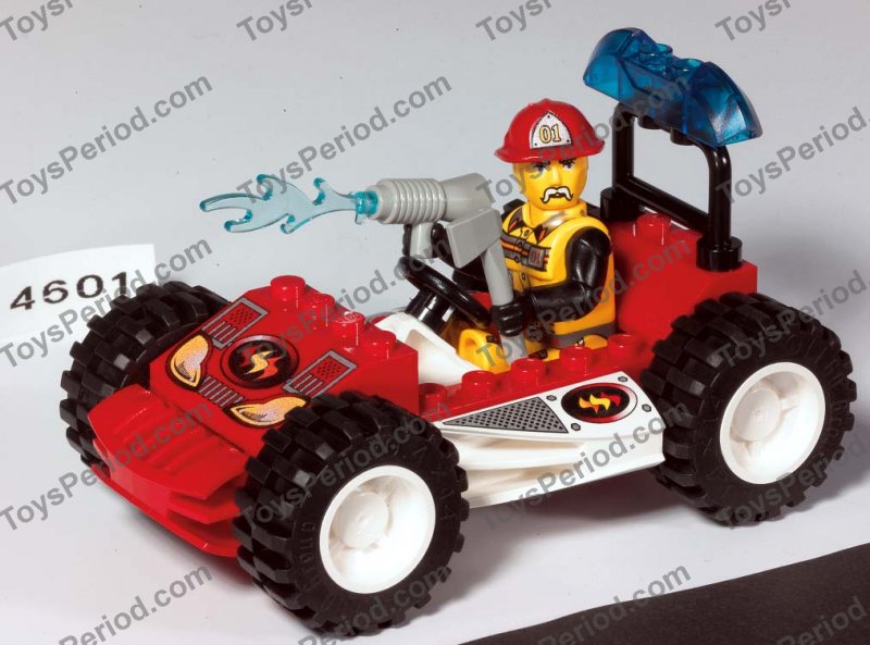 LEGO 4601 Fire Cruiser Instructions and Parts List