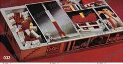 LEGO 033-2 Basic Building Set Parts List