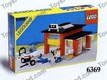 LEGO 6369 Auto Workshop Instructions and Parts List