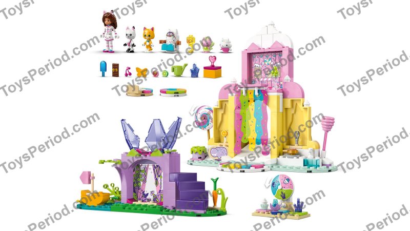 LEGO 11205 Sweet Treat Mountain & Kitty Garden Set Parts List