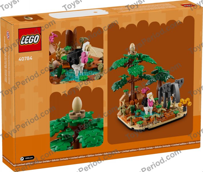 LEGO 40784 African Savanna Diorama Set Parts List