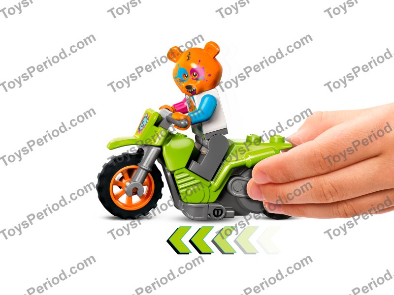 LEGO 60356 Bear Stunt Bike Set Parts List