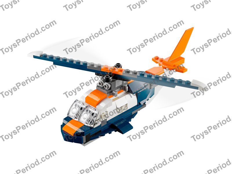 LEGO 31126 Supersonic-jet Set Parts List
