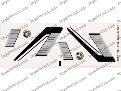 LEGO Sets with Part 6465stk01 Sticker Sheet for Set 6465 - (72636/4118671)