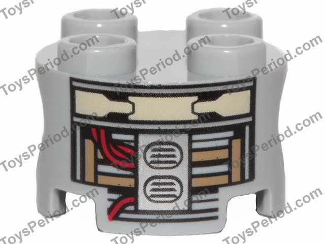 LEGO Sets with Part 17485pb005 Brick, Round 2 x 2 with Pin Holes with ...