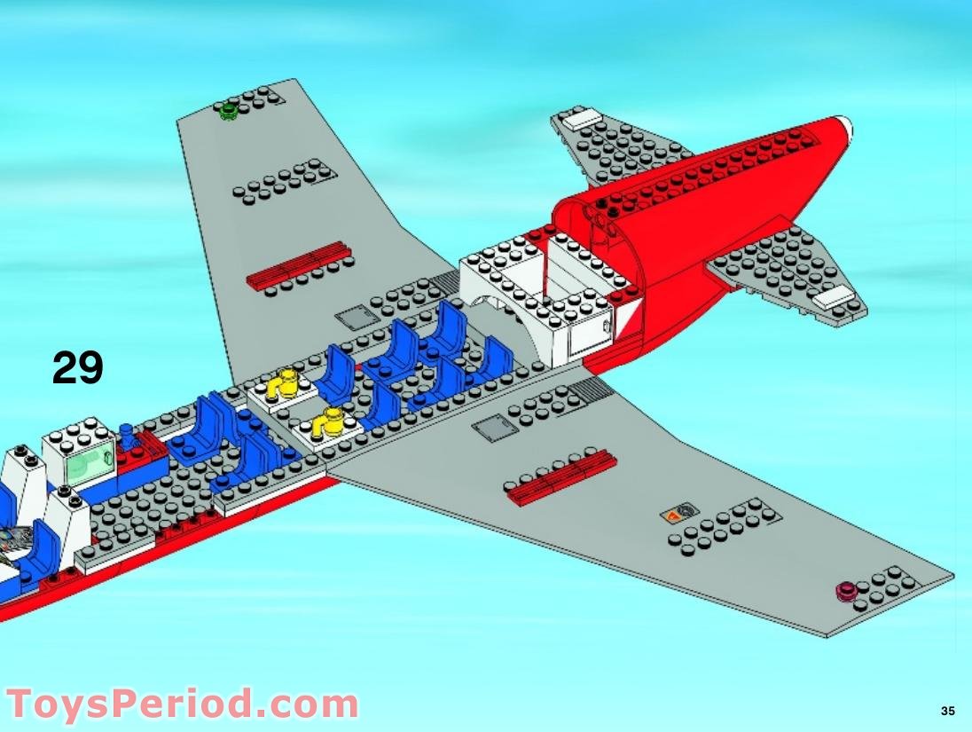 LEGO 3182 Airport Instructions and Parts List