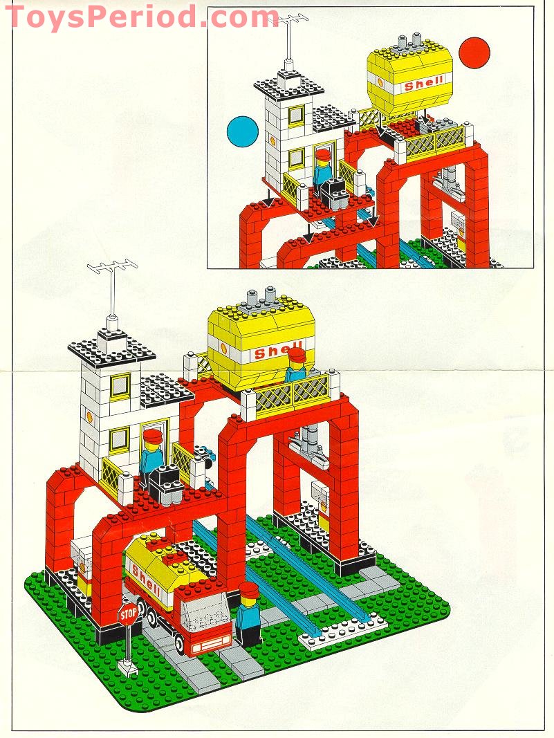 LEGO 149 Fuel Refinery Instructions, from 1976 | LEGO Reference