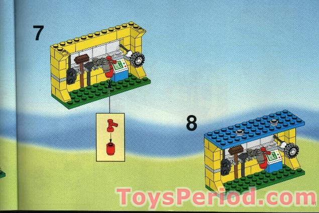 LEGO 2140 ANWB Roadside Assistance Crew Instructions and Parts List