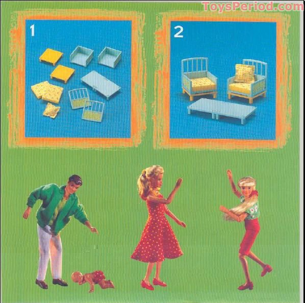 LEGO 3119 Sunshine Home Instructions and Parts List