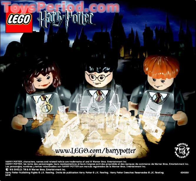 LEGO 4754 Hagrid's Hut (2nd Edition) Instructions and Parts List