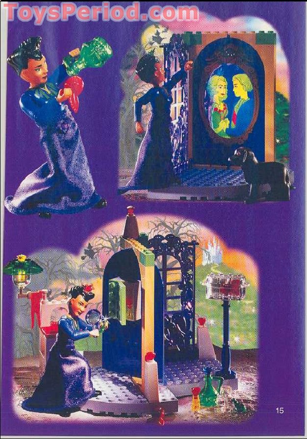 LEGO 5826 The Queen's Chamber Instructions and Parts List