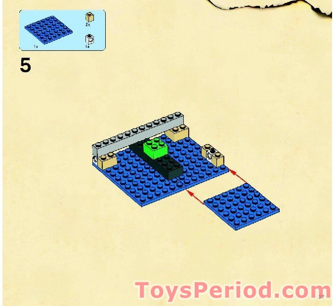 LEGO 6242 Soldiers' Fort Instructions and Parts List