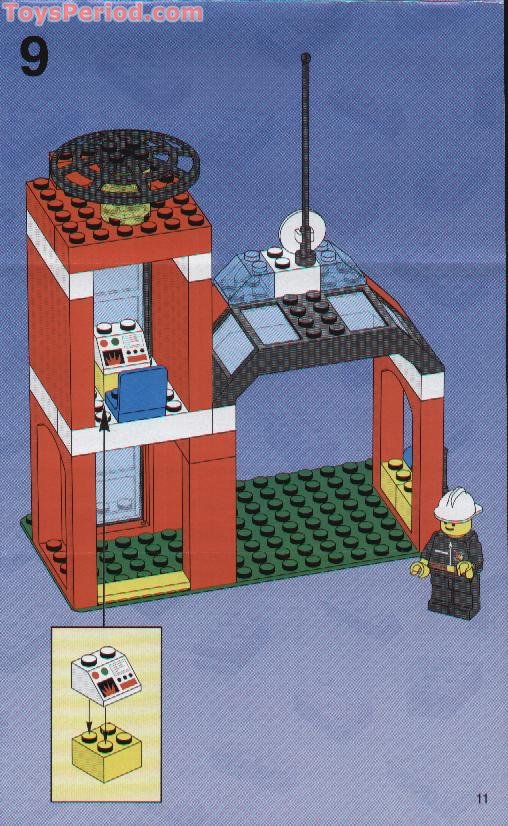 LEGO 6464 Super Rescue Complex Instructions and Parts List