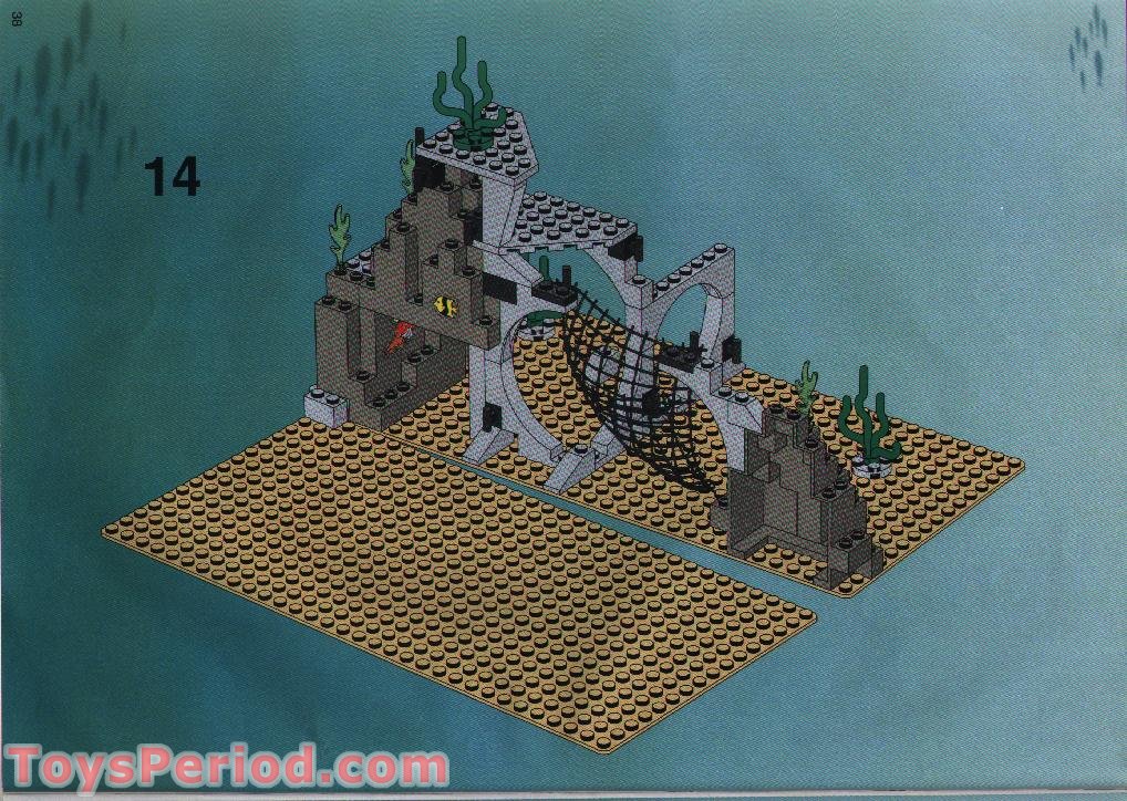 LEGO 6560 Diving Expedition Explorer Instructions and Parts List