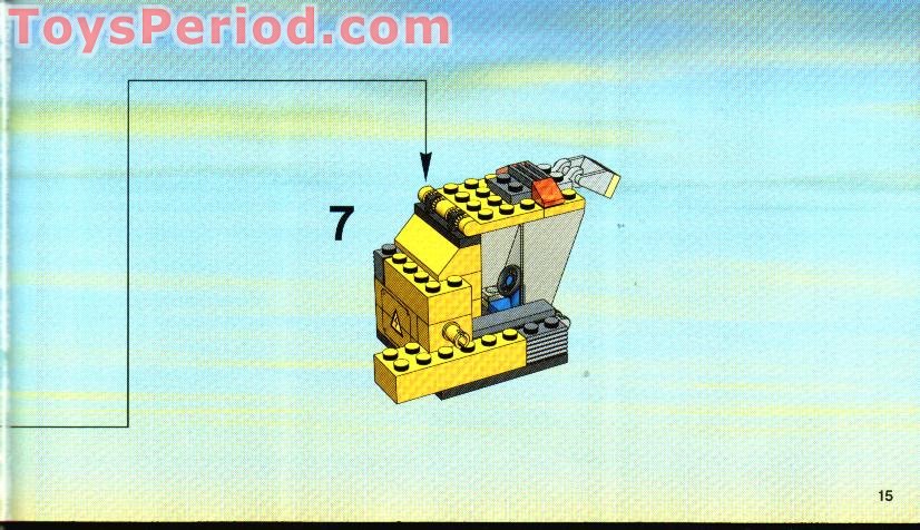LEGO 7243 Construction Site Instructions and Parts List