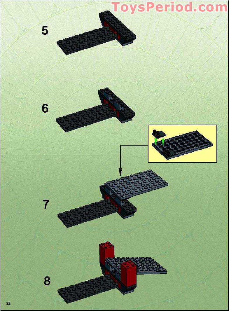 LEGO 8759 Battle of Metru Nui Instructions and Parts List
