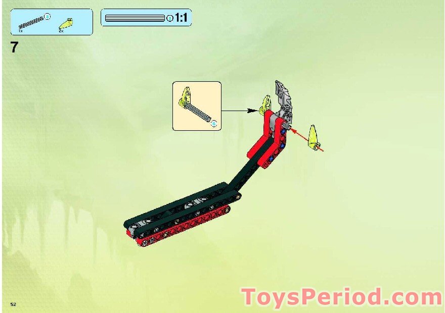 LEGO 8943 Axalara T9 Instructions and Parts List