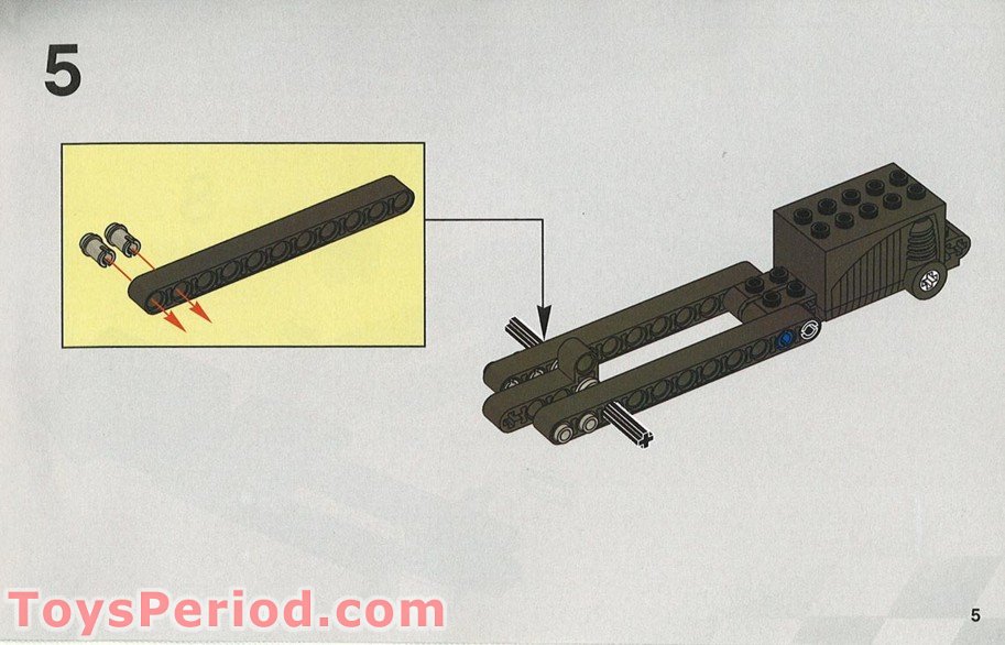 LEGO 8138 Phantom Crasher Instructions and Parts List