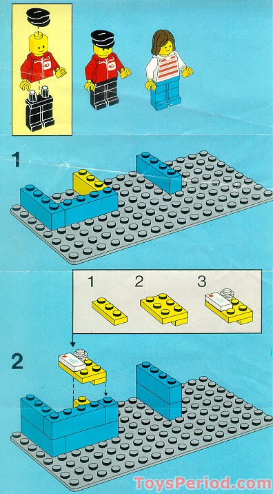 LEGO 6689 Post-Station Instructions and Parts List