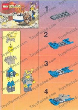 LEGO 3018 Mini Siege-Cart Ninja Instructions and Parts List