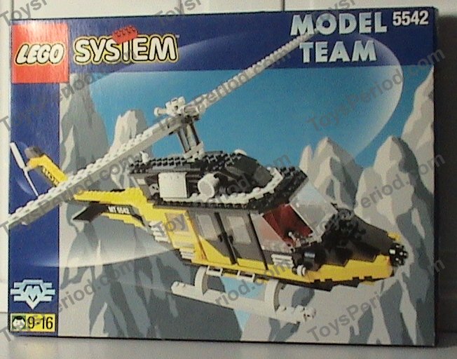 LEGO 5542 Black Thunder Instructions and Parts List