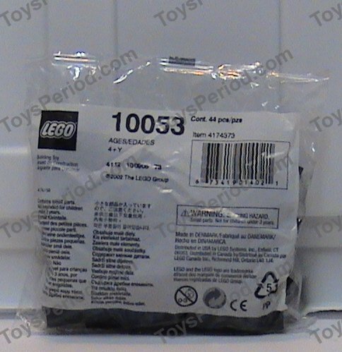 LEGO 10053 Black Roof Slopes Set 1 Parts List