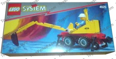 LEGO 4525 Road and Rail Repair Instructions and Parts List