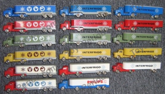 LEGO 657-2 HO Scale Mercedes Covered Delivery Van (Flyttbil) Set Parts List