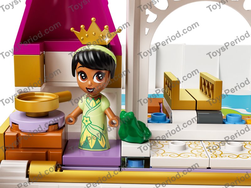 LEGO 43193 Ariel, Belle, Cinderella and Tiana's Storybook Adventures ...