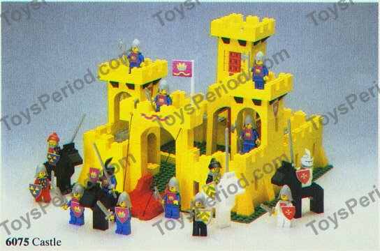 LEGO 375-2 Castle Instructions and Parts List