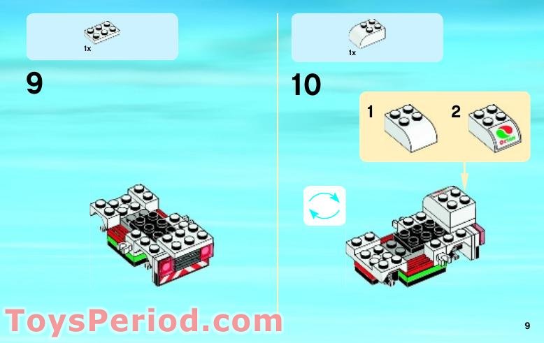 LEGO 60022 Cargo Terminal Instructions and Parts List