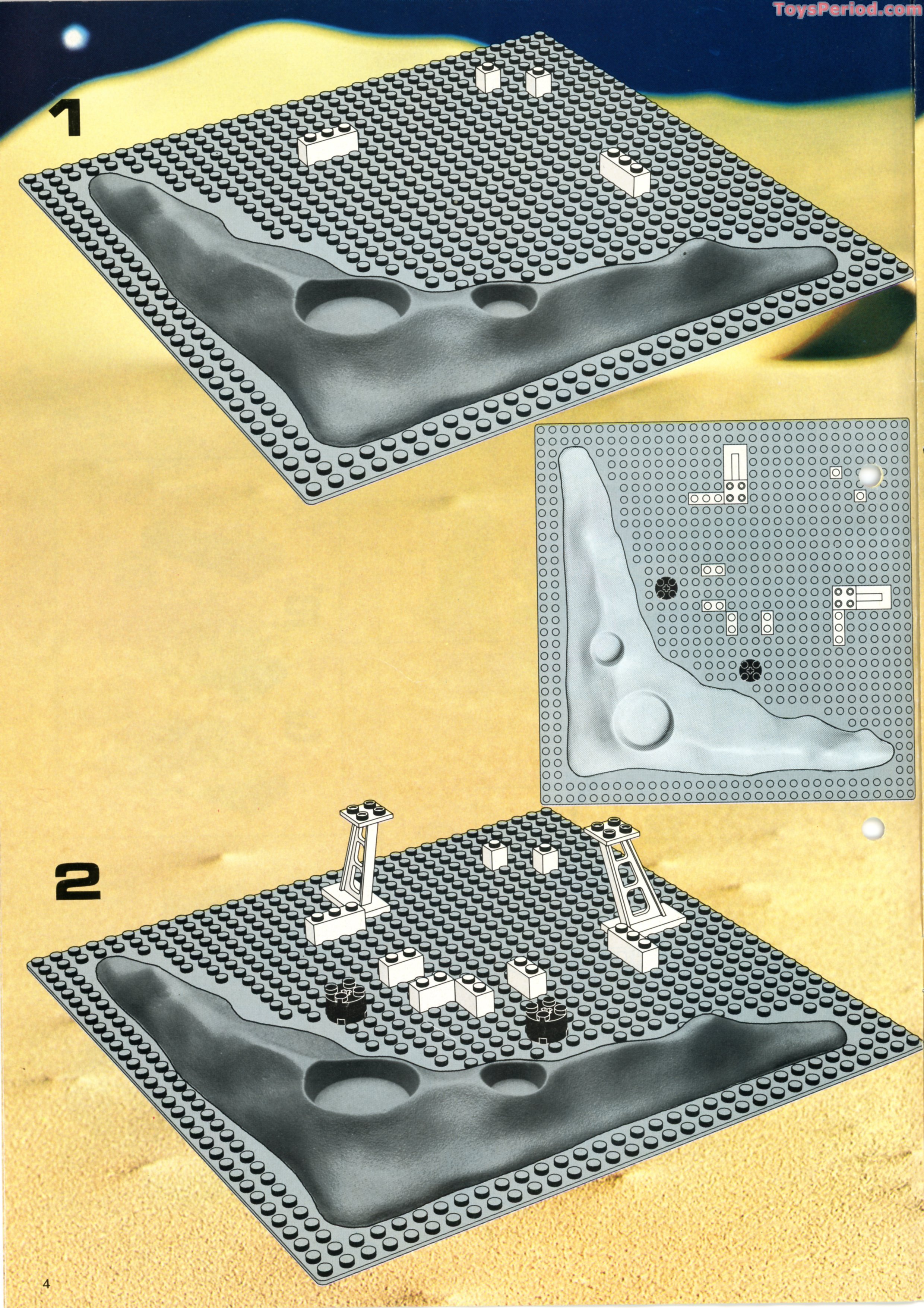 LEGO 6722 Styracosaurus Instructions and Parts List