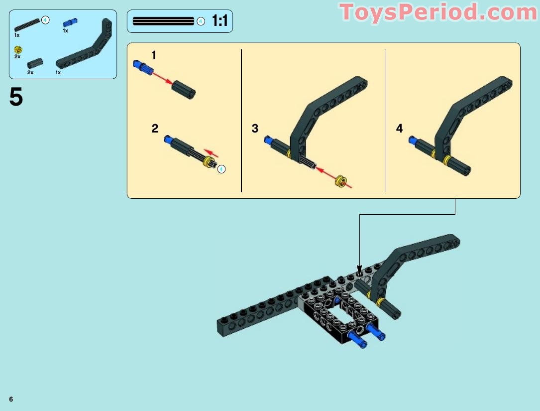 LEGO 70005 Laval's Royal Fighter Instructions and Parts List