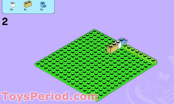 LEGO 3189 Heartlake Stables Instructions and Parts List