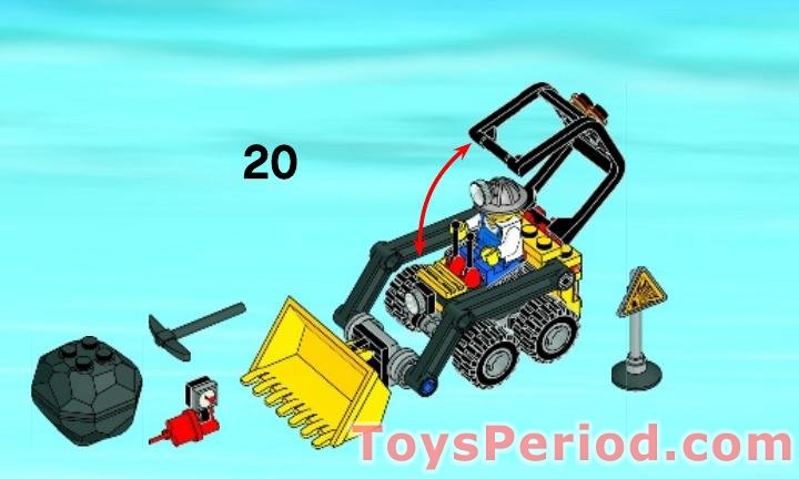 LEGO 4201 Loader and Tipper Instructions and Parts List