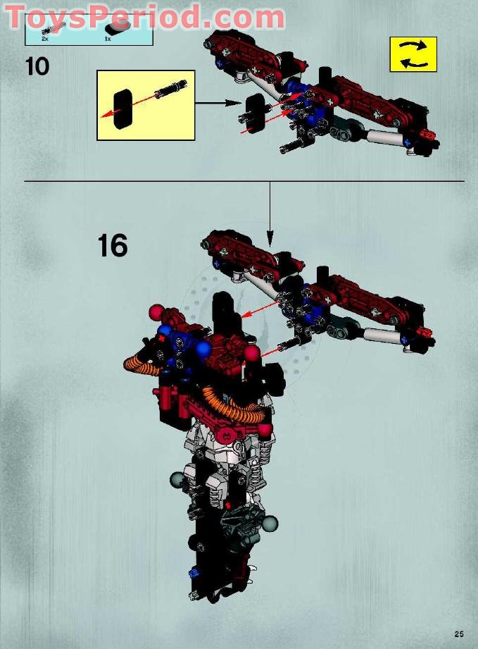LEGO 10204 Vezon and Kardas Instructions and Parts List
