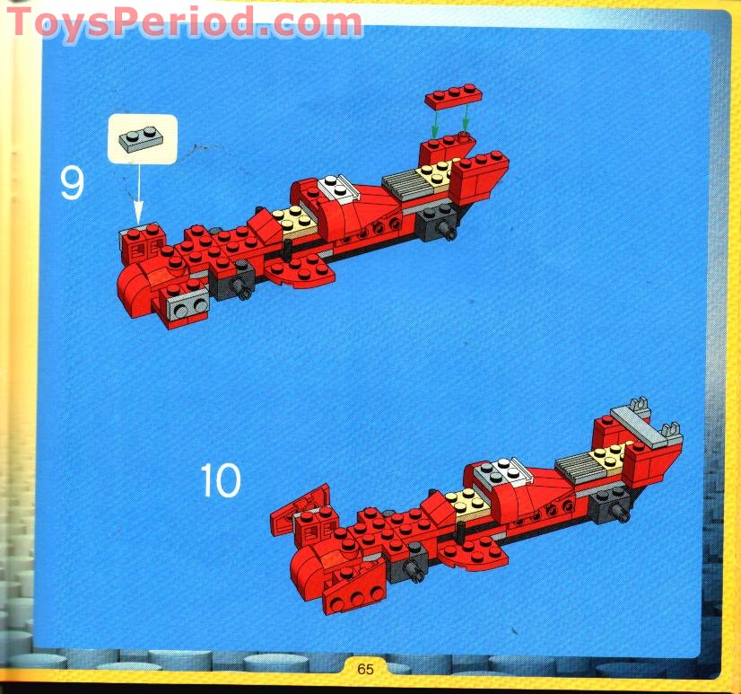 LEGO 4883 Gear Grinders Instructions and Parts List