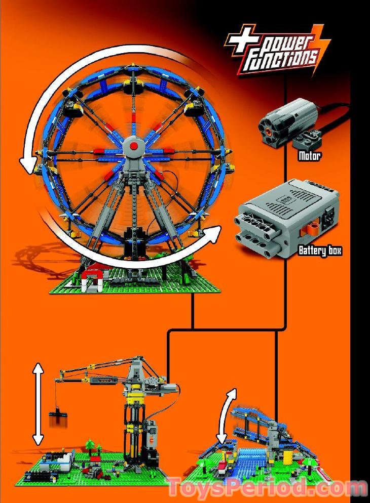 LEGO 4957 Ferris Wheel Instructions and Parts List